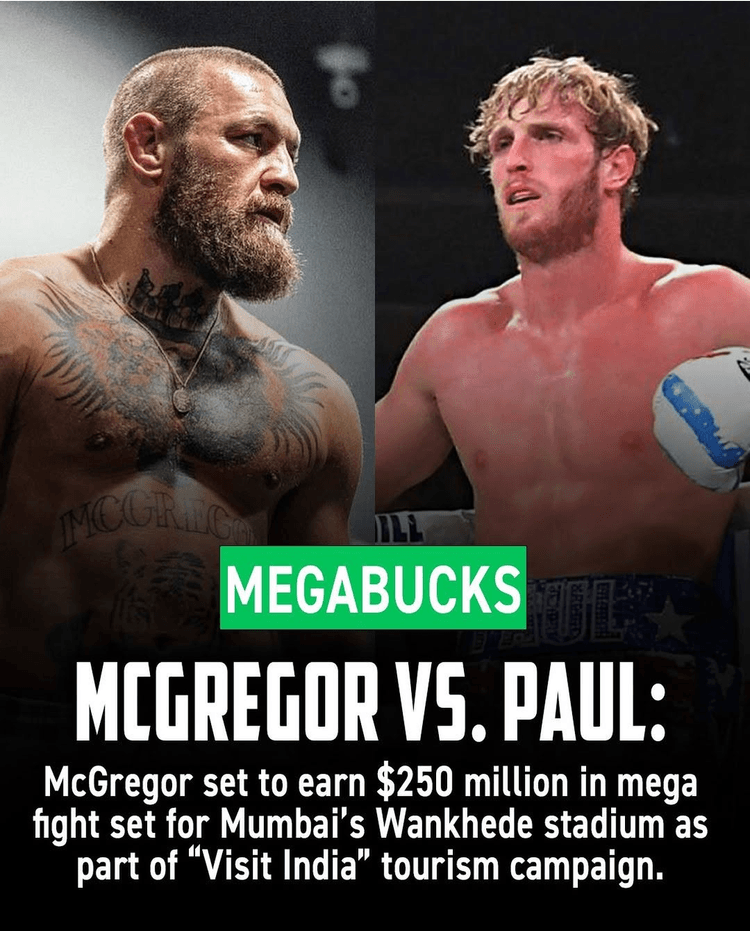 Conor McGregor Vs Logan Paul: El combate de exhibición que ...